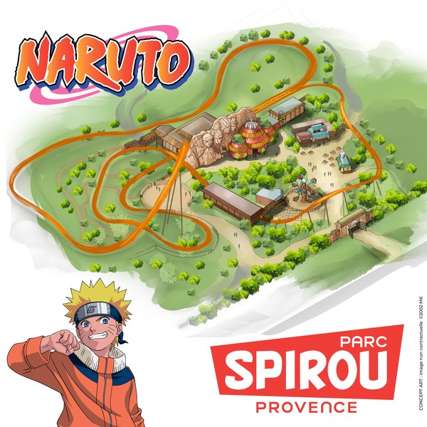 L'attraction Naruto au Parc Spirou se dévoile - Actualités - Anime News ...