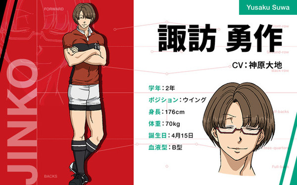 All Out!! Rugby Anime Casts Kōdai Sakai, Daiki Kobayashi, Daiki Hamano ...