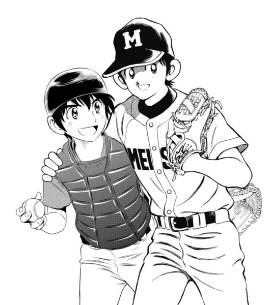Baseball Manga Major 2nd & Mix Celebrate 'Battery Day' With Anime Ad ...
