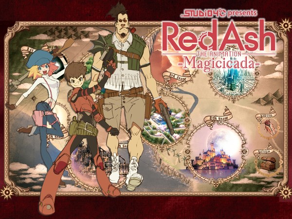 Red Ash THE ANIMATION -Magicicada- by STUDIO4℃ Kickstareter Succeeded ...