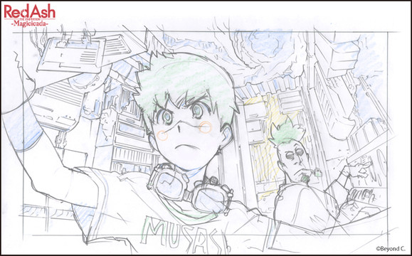 Red Ash The Animation -Magicicada- Kickstarter by Studio4℃ Shows New ...