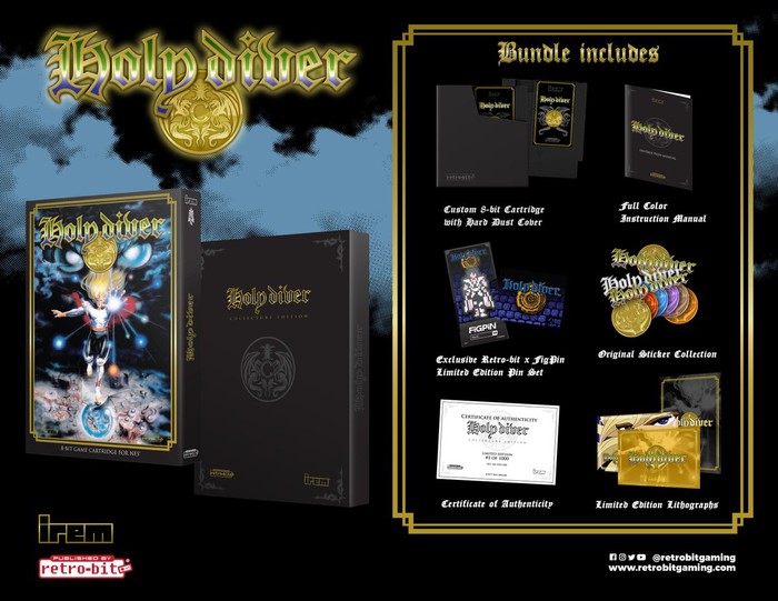 Holy Diver Game Finally Gets English Release on NES 29 Years Later ...